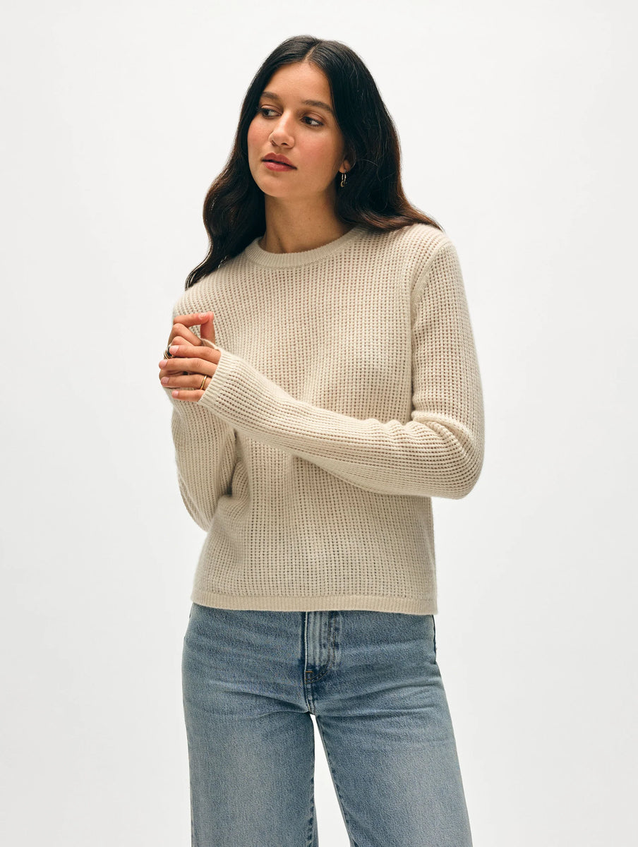 Waffle Mesh Crew – Monelle-NPT